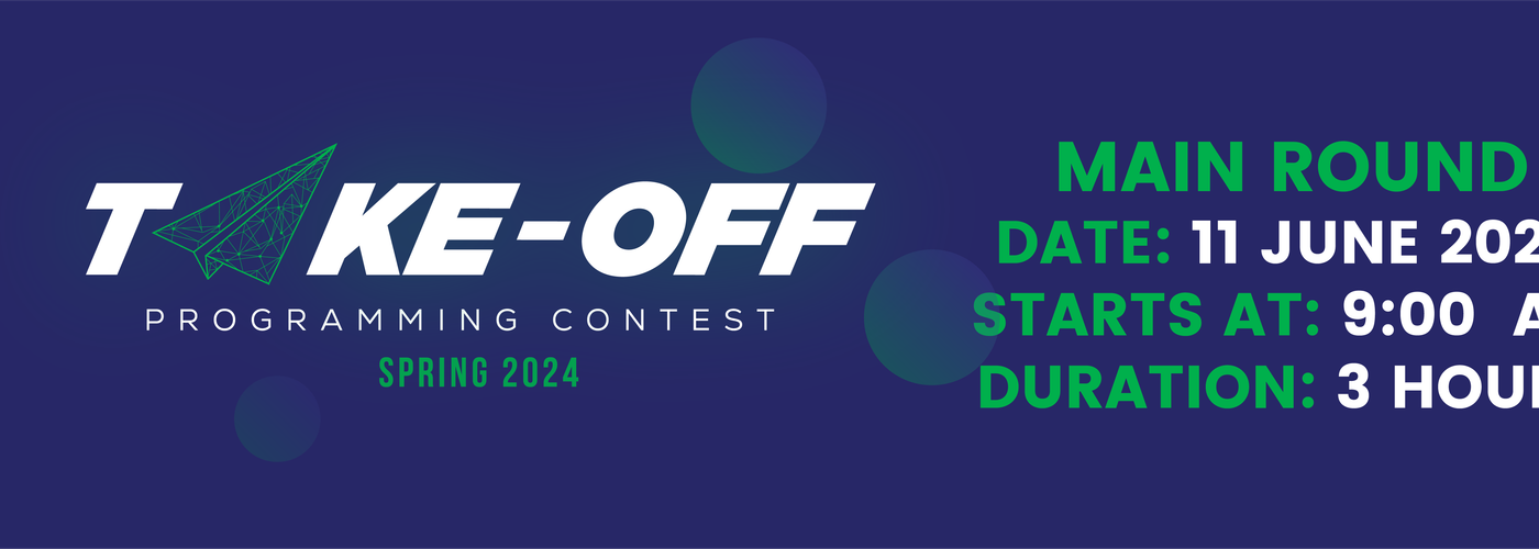 Diu Take Off Programming Contest Spring 24 Final Toph 