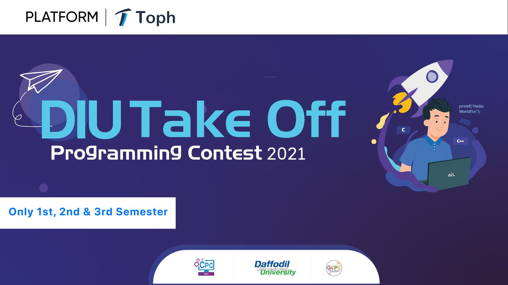 DIU Take-off Programming Contest 2021 | Toph