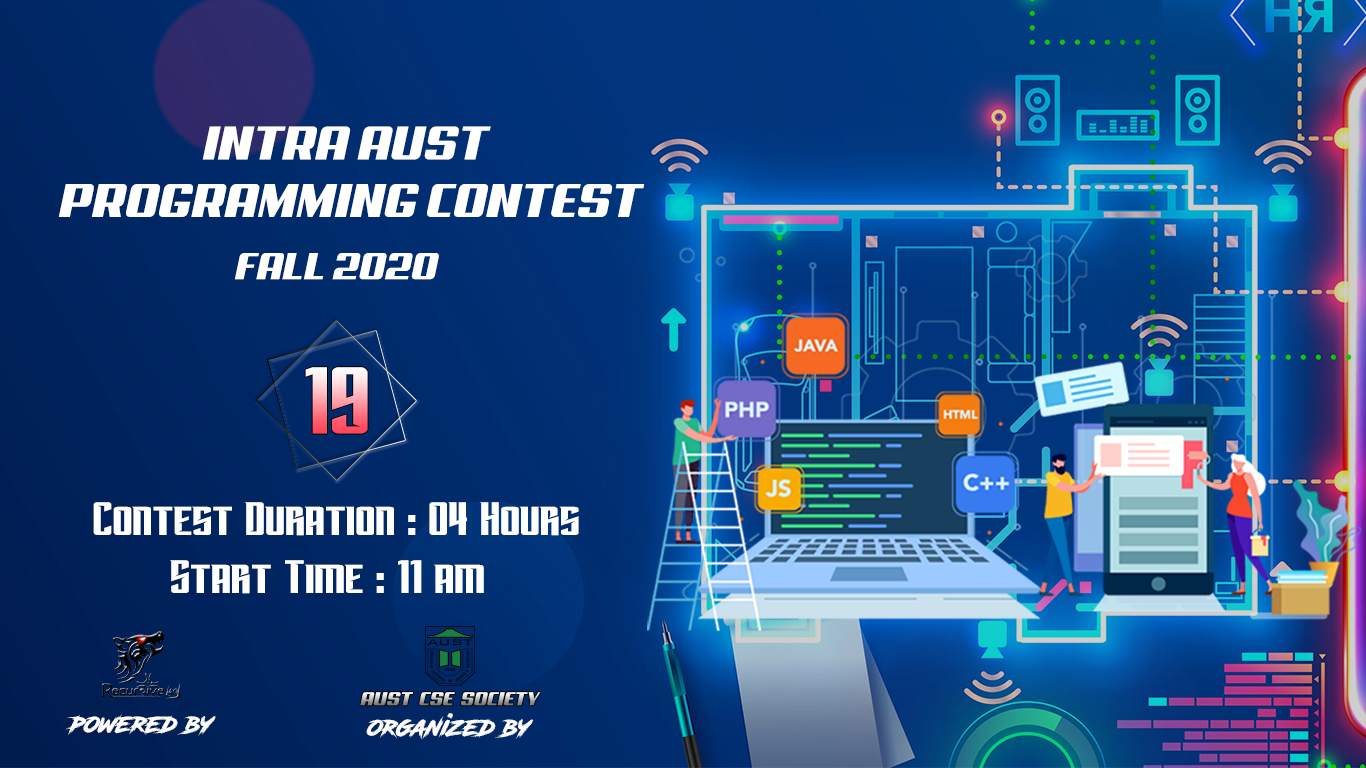 Intra AUST Programming Contest Fall 2020 | Toph